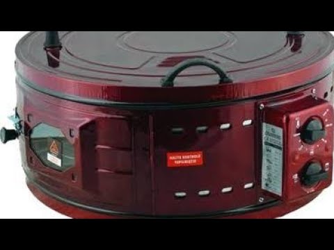 Uğur P0220 Davul Fırın Tek emaye tepsili Termostatlı sülale boy davul fırın