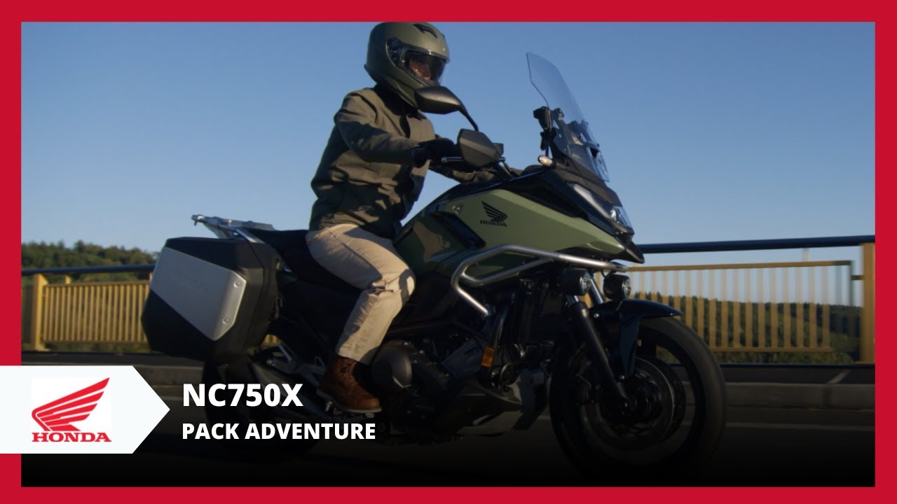 Honda NC750X 2025 - Pack Adventure - YouTube