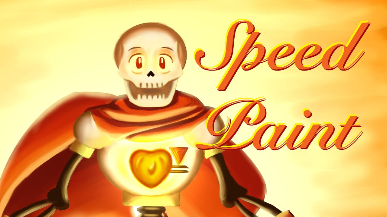 Attitude: Warm Hug (Undertale Speedpaint-Papyrus) - YouTube