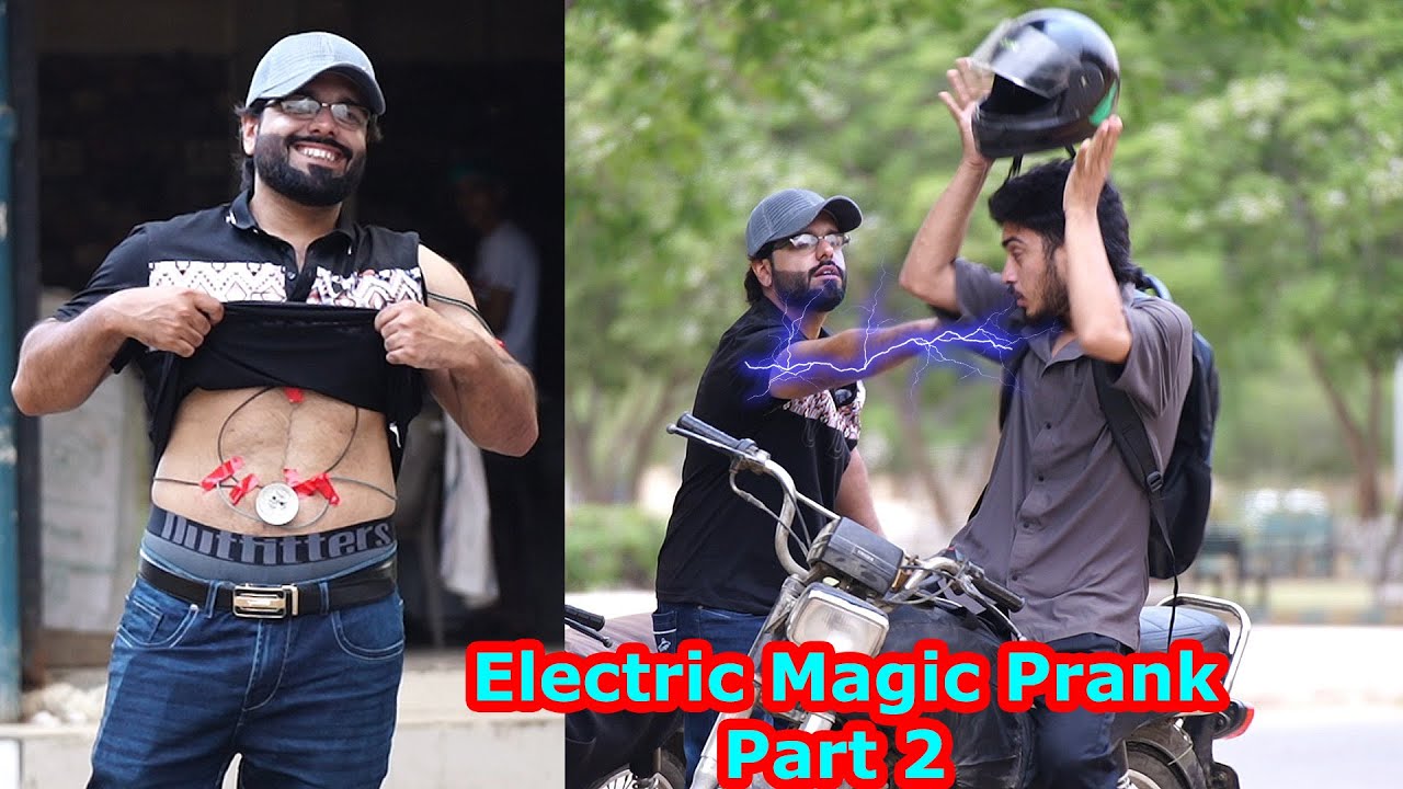 Electric Magic Prank Part 2 | Pranks In Pakistan | Humanitarians - YouTube
