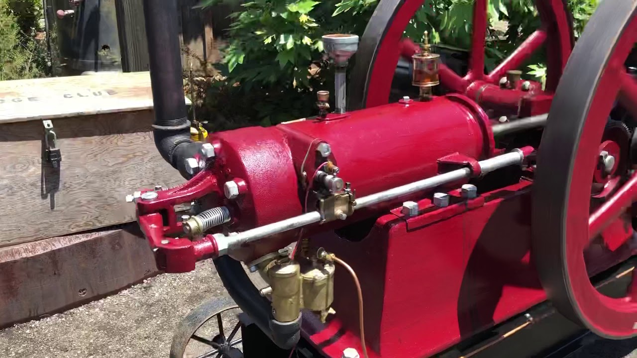 Sterling Gas Engine at California Gold in 2019 - YouTube