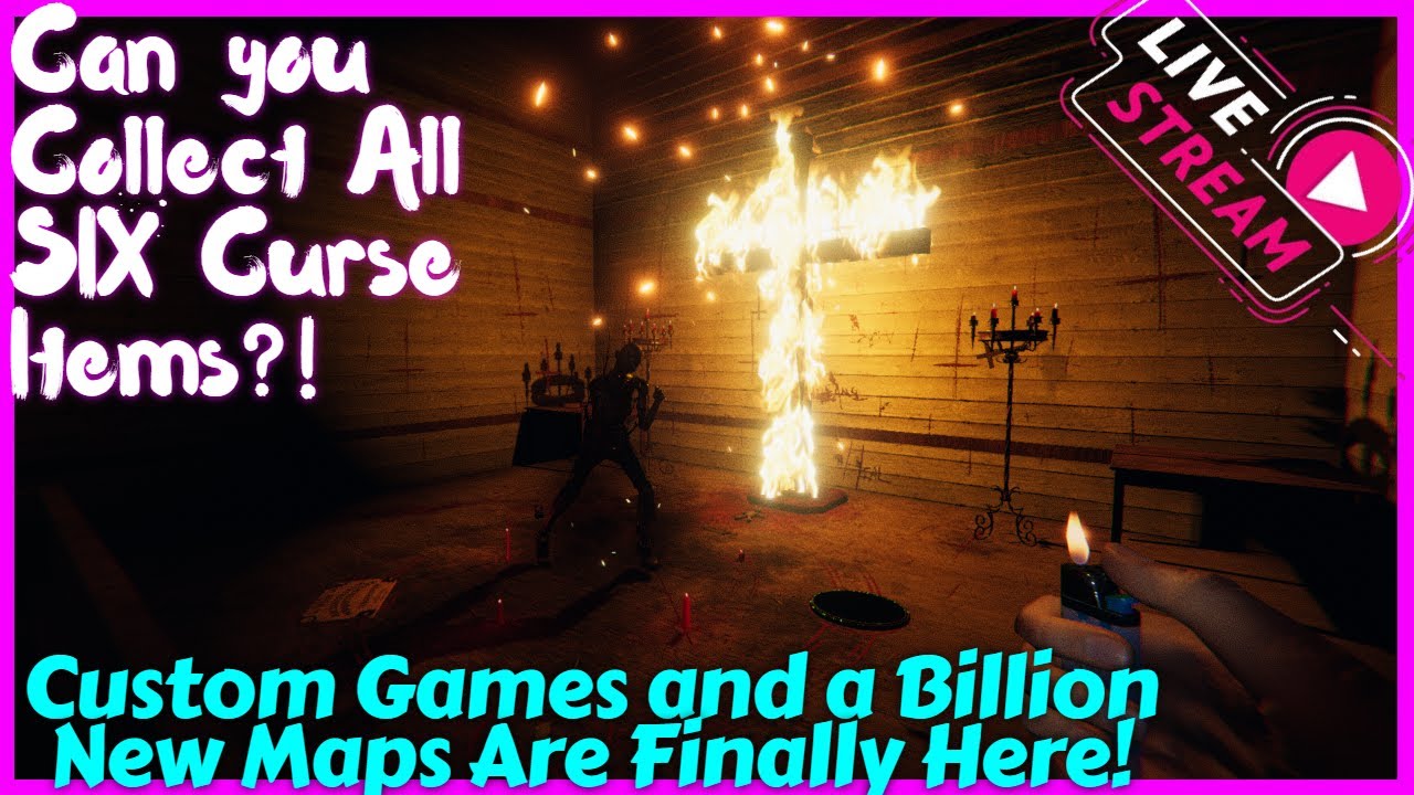 New Maps and Custom Games! | Phasmophobia Live Coop - YouTube