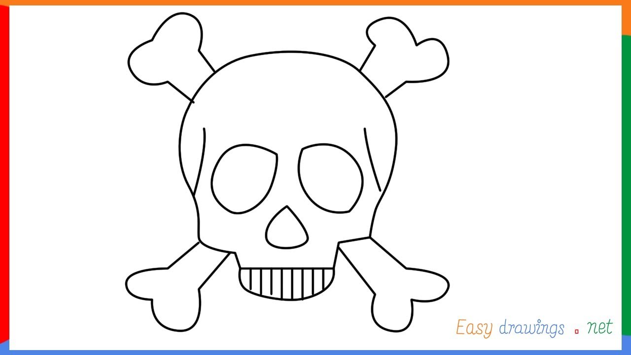 How To Draw A Skull Step By Step YouTube How To Draw A Skull Step By Step YouTube