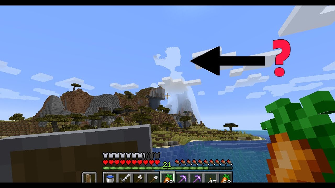 weird broken biome in Minecraft?? - YouTube