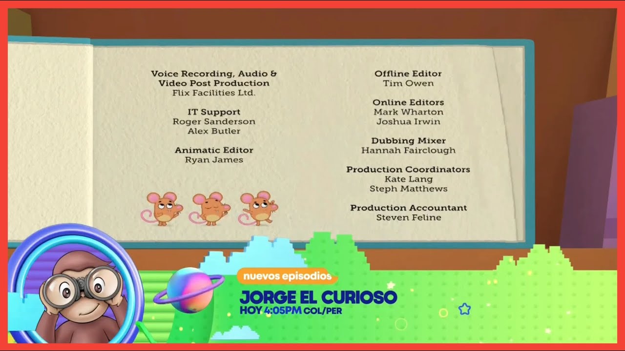 Dog y los libros | Creditos finales | Jorge, el curioso (Hoy) - YouTube