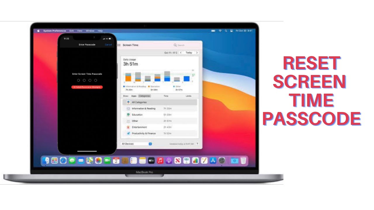 How To Reset Screen Time Passcode On IPhone iPad And Mac 2021 YouTube How To Reset Screen Time Passcode On IPhone iPad And Mac 2021 YouTube