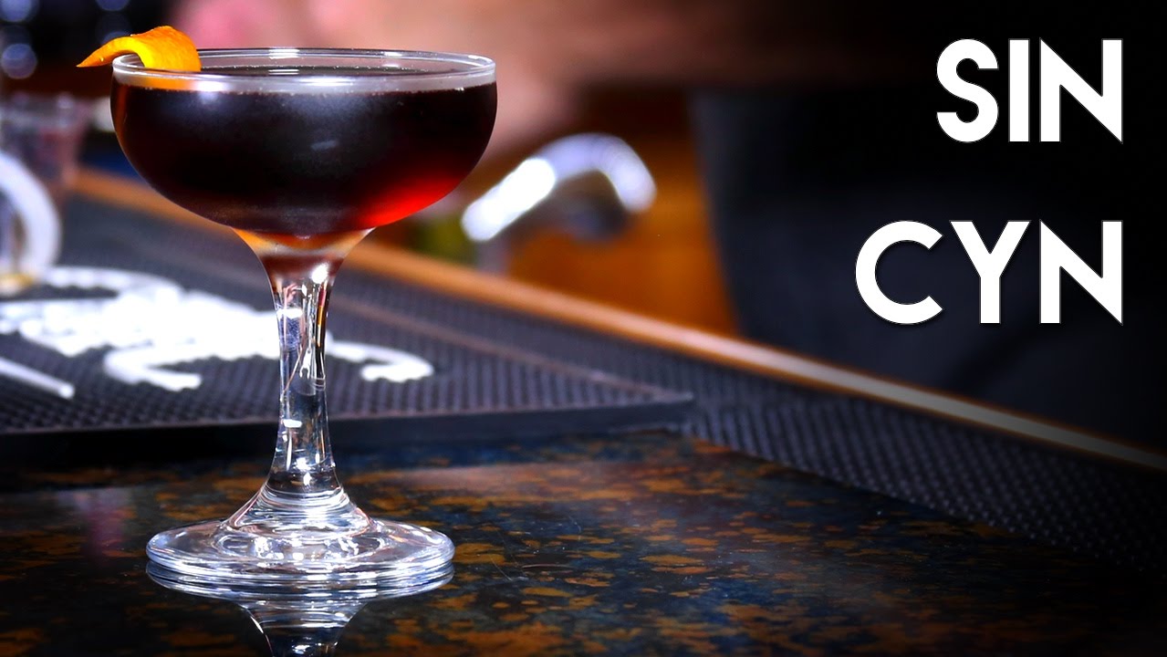 Sin Cyn Cocktail | A Cynar Cocktail - YouTube