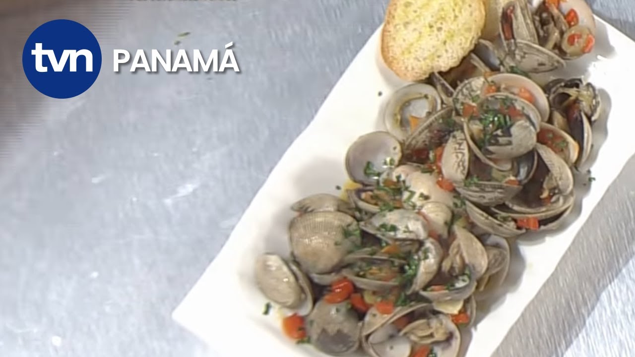 Receta - Almejas en su concha | TVN Panamá - YouTube