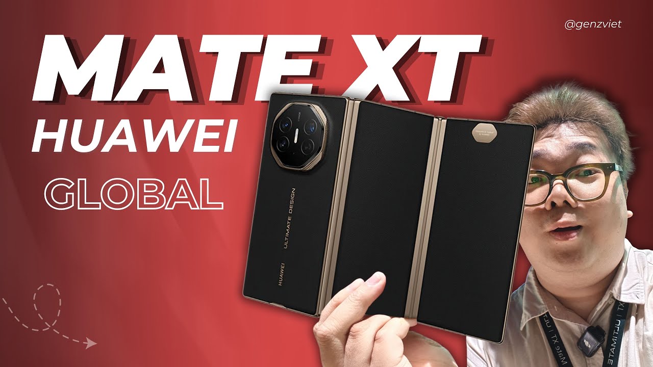Review HUAWEI Mate XT Ultimate Design - ra mắt QUỐC TẾ giá gần 100 ...