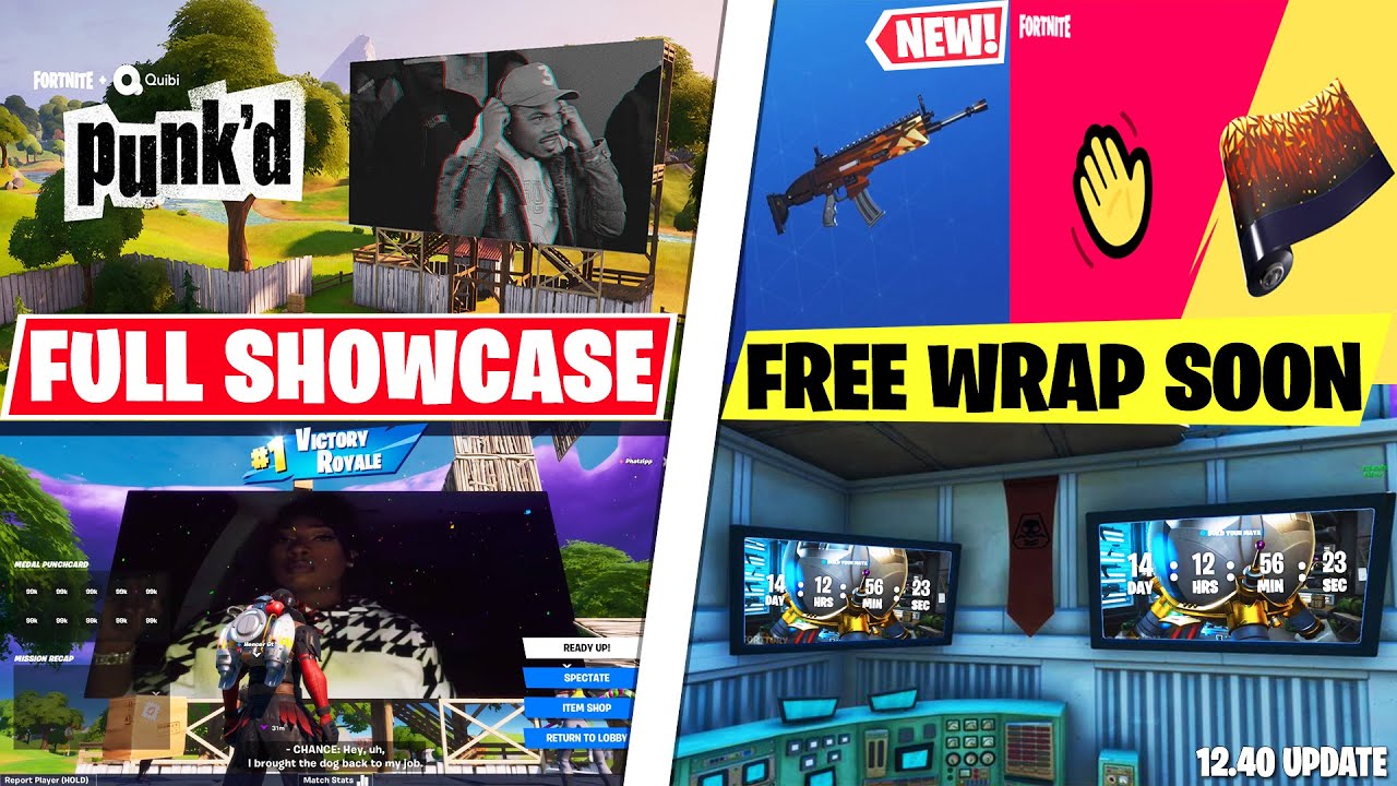 NEW Free Fryangles Wrap! *Fortnite FREE REWARD* Risky Reels FULL Video ...