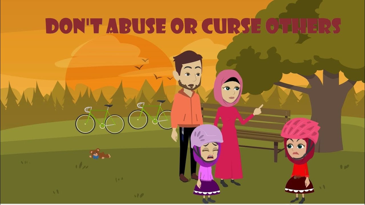 Don't Abuse or Curse Others | Quran and Hadith for Kids #islam #quran # ...