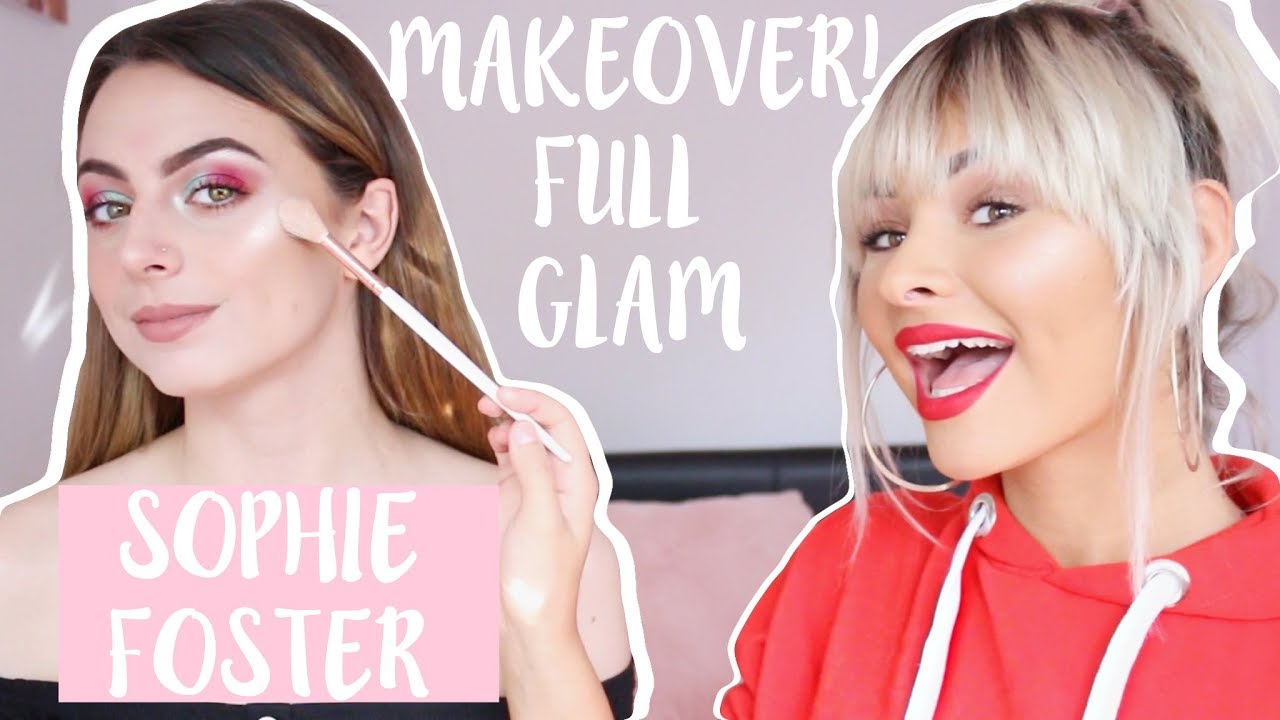 FULL GLAM MAKEOVERS: SOPHIE FOSTER | Talia Mar - YouTube