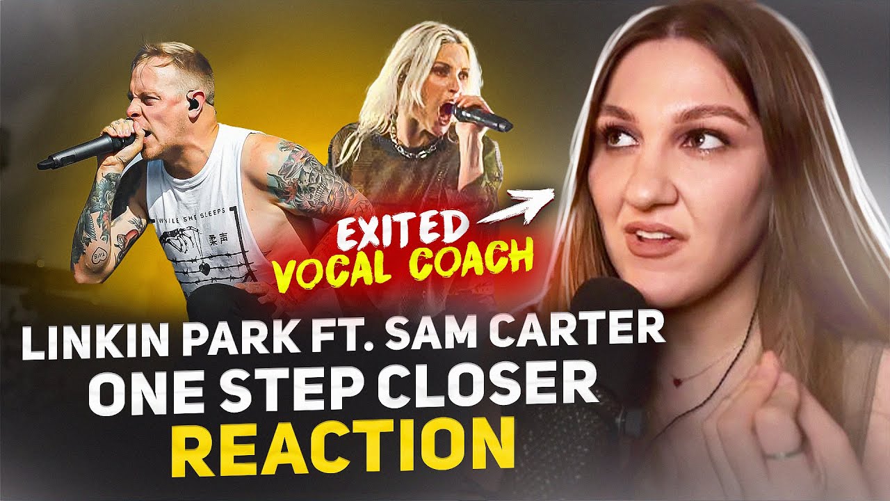 Vocal coach reacts to duet of Linkin Park and Sam Carter from ...