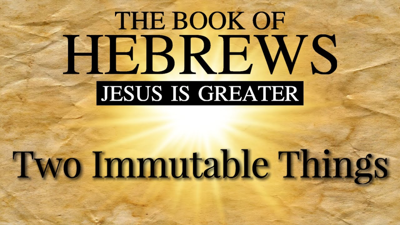 Two Immutable Things - YouTube