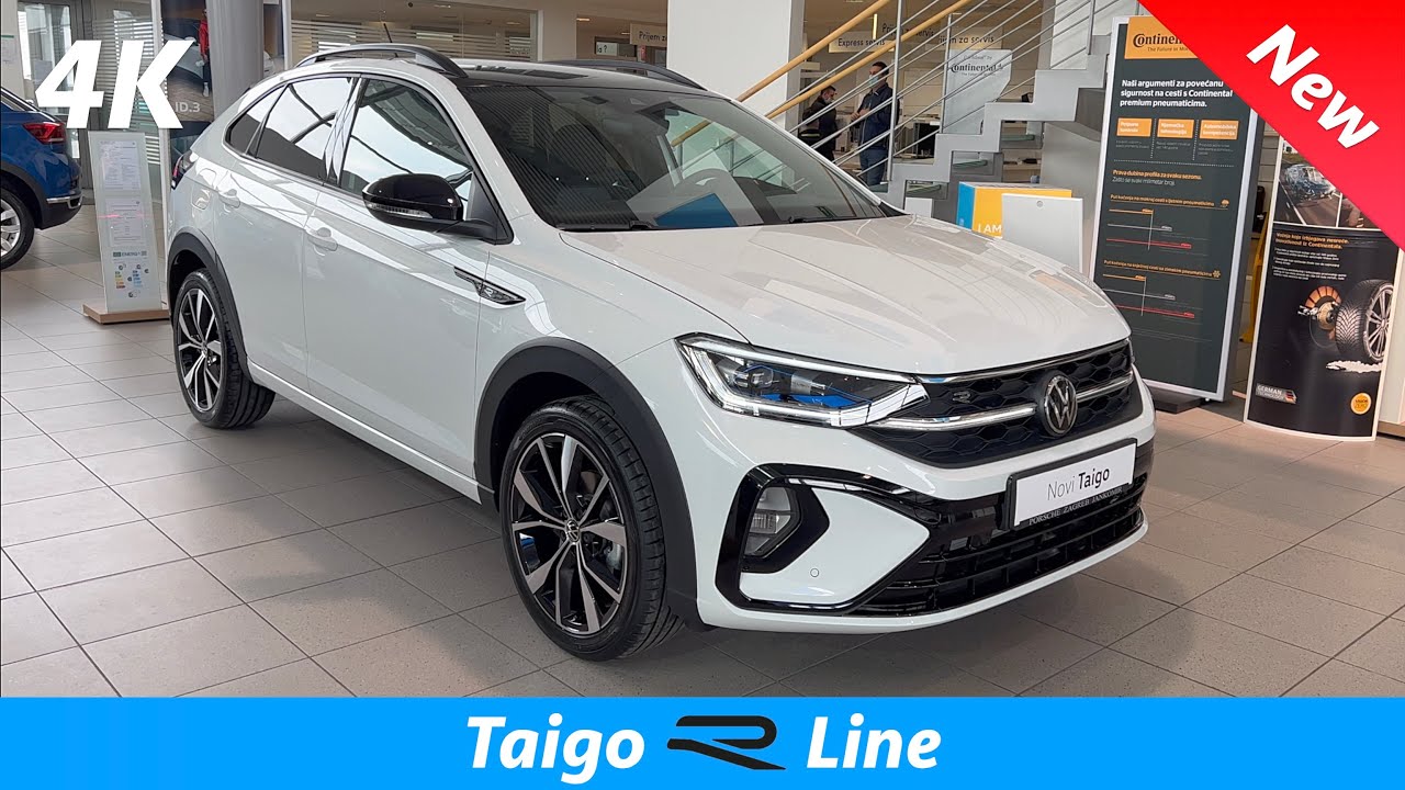 VW Taigo R Line 2022 - FIRST Look in 4K | Exterior - Interior (details ...