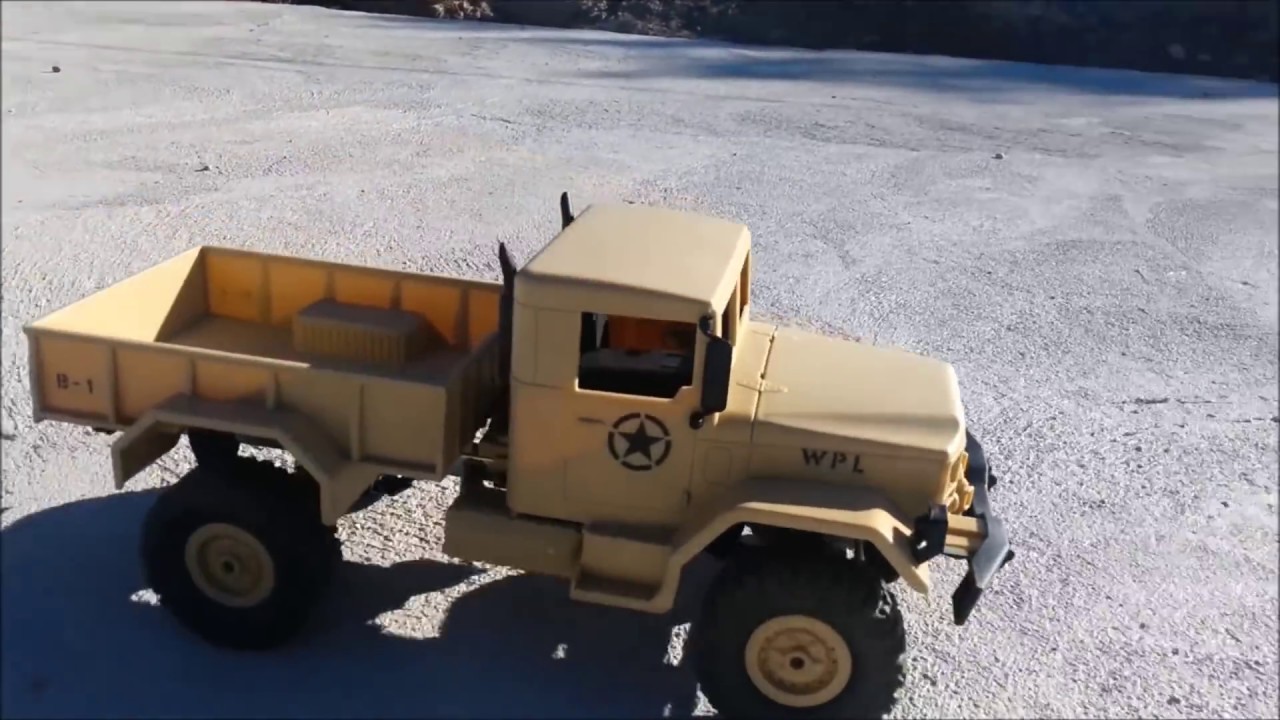 UNBOXING WPL B-1 CRAWLER & TESTING - YouTube