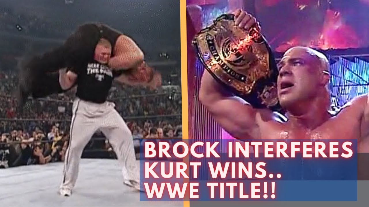 Brock's F-5!! Kurt Wins Title!! Big Show vs Kurt Angle - Armageddon ...