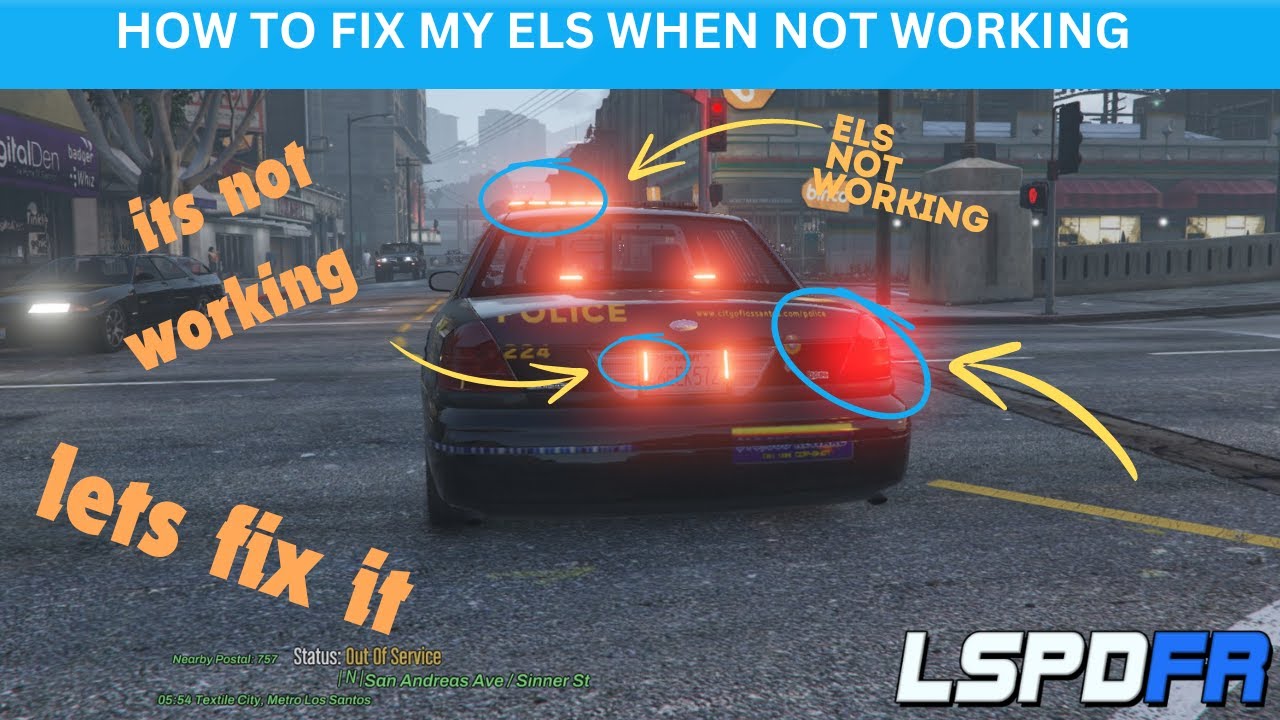How To Fix ELS Not Flashing Or Working In LSPDFR Lets Fix It YouTube how-to-fix-els-not-flashing-or-working-in-lspdfr-lets-fix-it-youtube