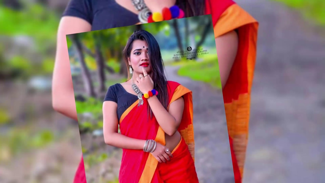 Rupsa Saree Photoshoot | Sareelover Rupsa Beauty Photoshoot 2018 - YouTube