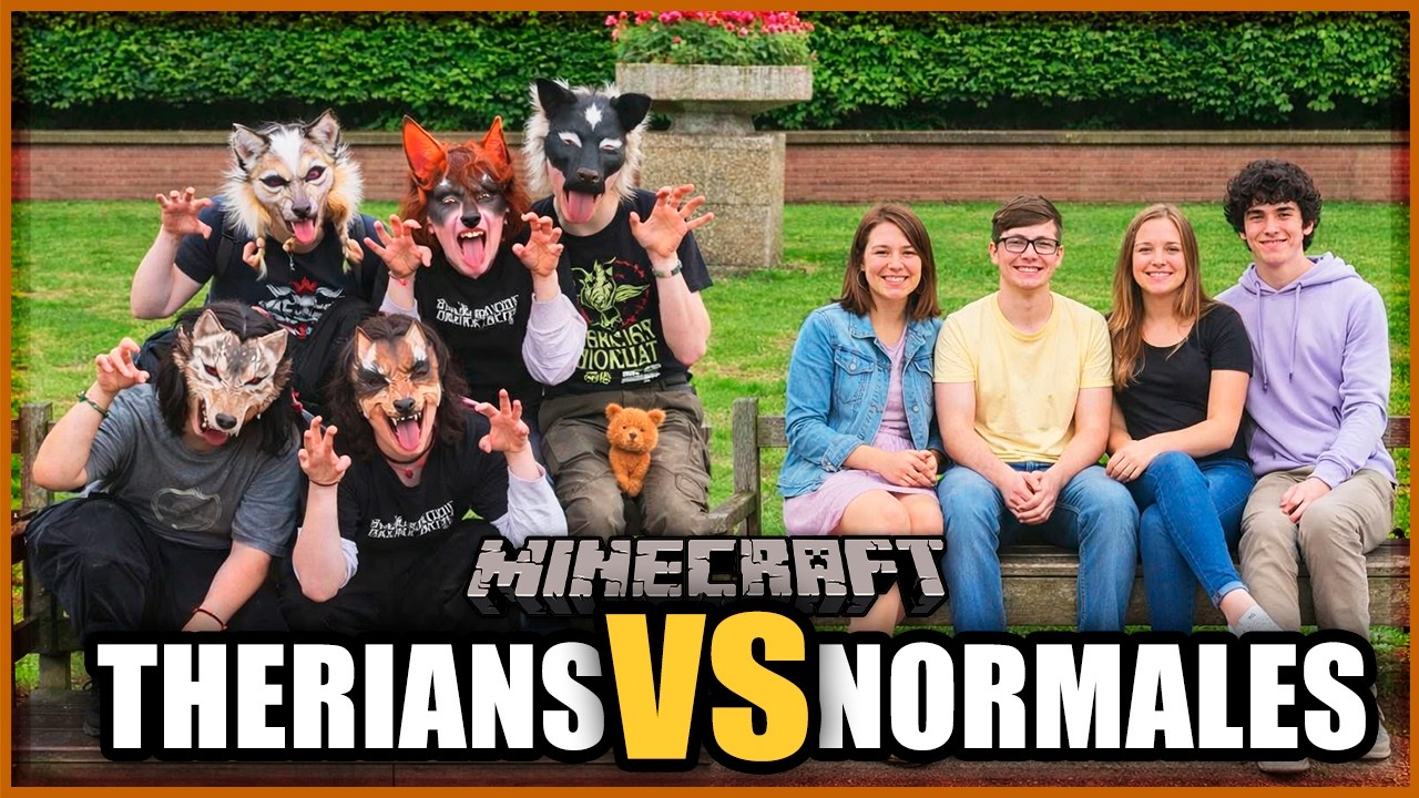 THERIANS VS GENTE NORMAL en Minecraft!! - YouTube