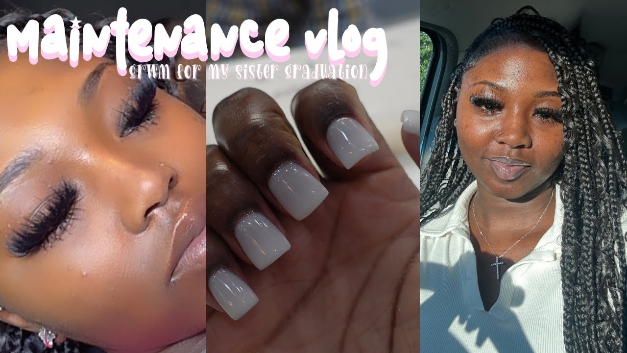 Maintenance Vlog Nail Date Eyebrow Tint Lashes And Boho Knotless