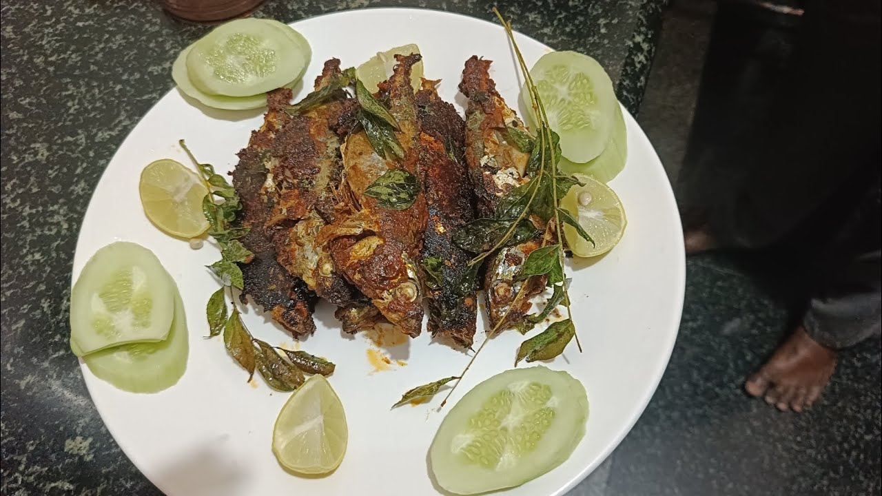 ಬಾಂಗಡಾ ಫಿಶ್ ತವ ಫ್ರೈ | bangda fish thava fry recipe | #fish fry #fish ...