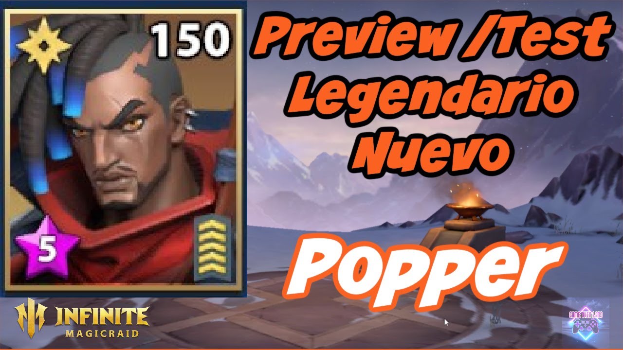 INFINITE MAGICRAID Review Prueba Legendarion Popper - YouTube
