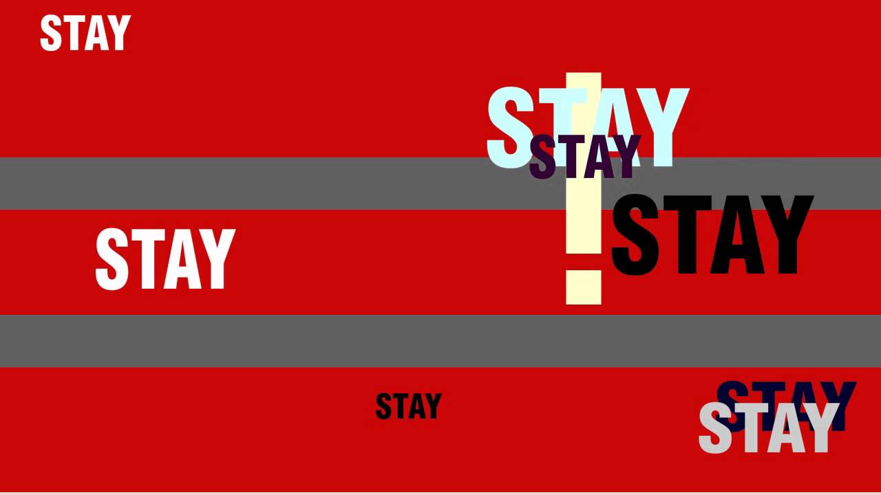 STAY (estrella) - Lyric Music Video - YouTube