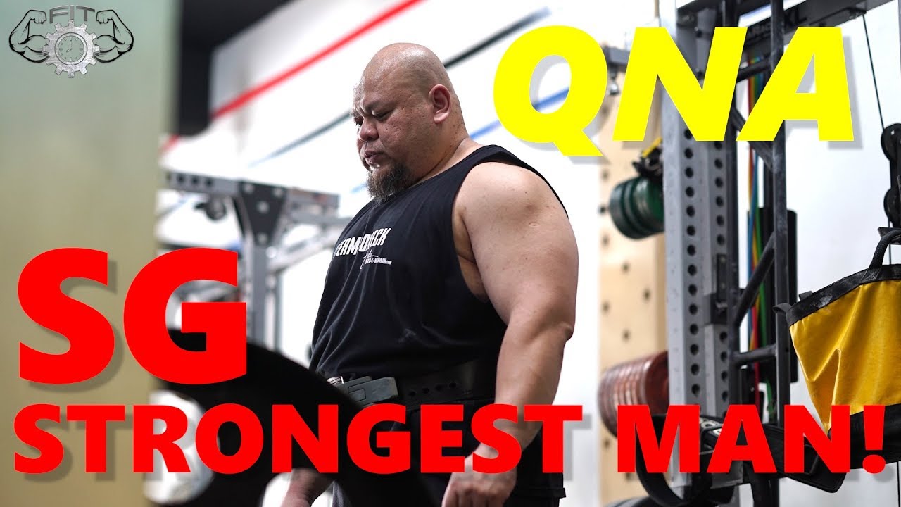 5000 calories per day!!?? Singapore's Strongest Man!! | Fit O'Clock ...
