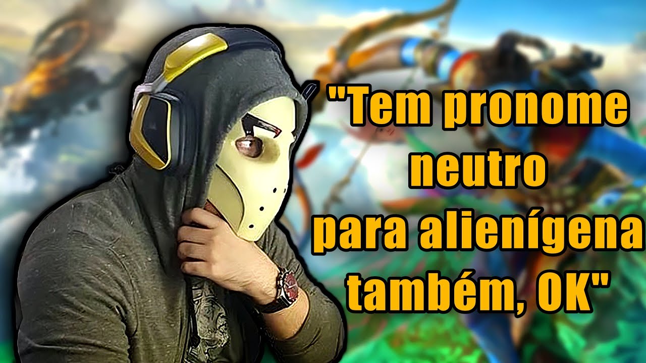 Zangado REAGINDO ao PRONOME NEUTRO do Avatar Frontiers of Pandora - YouTube