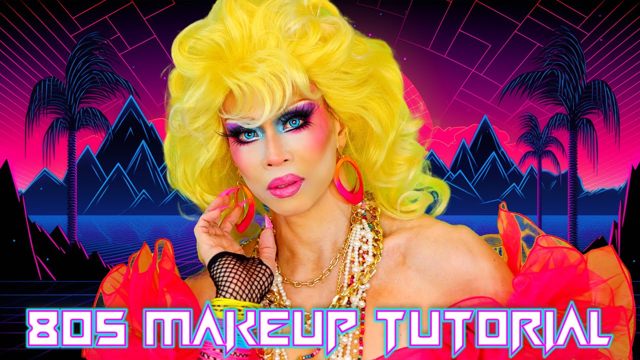 80s MAKEUP AND POP CULTURE | BAREBACK TO THE 80s | DragCon 1980 - YouTube