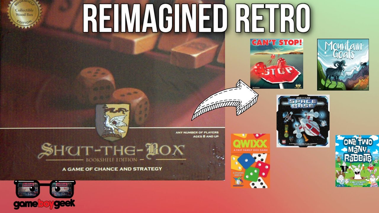 Reimagined Retro Board Game Classics - Shut the Box - YouTube