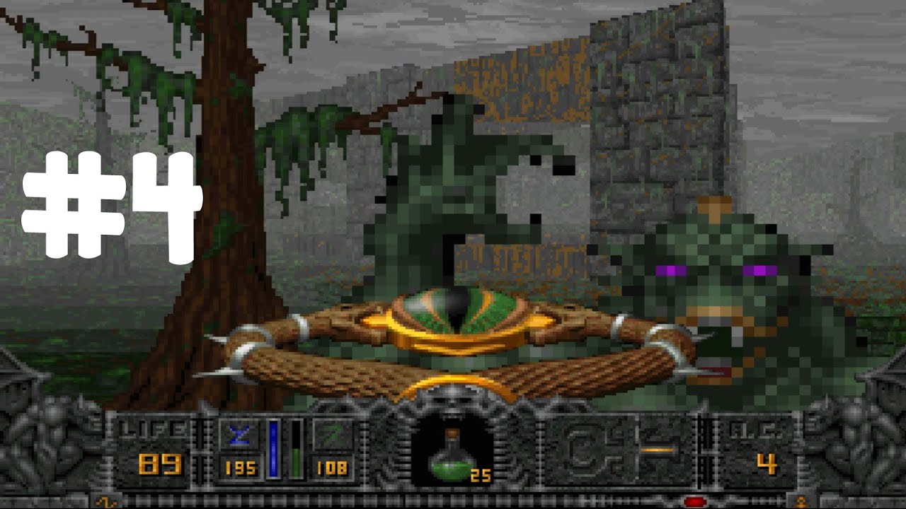 Hexen | Part Four | HIDEOUS SWAMP CREATURES - YouTube