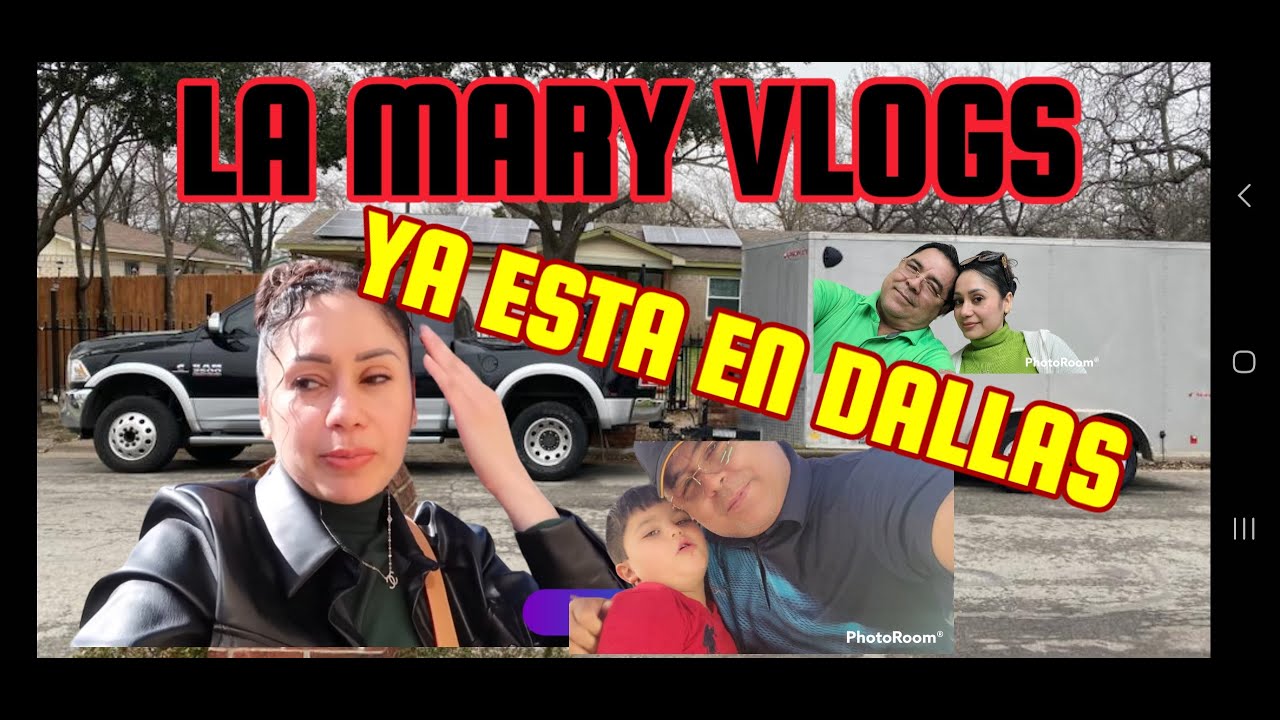 LA MARY VLOGS. POR FIN. VIVIENDO EN DALLAS. - YouTube