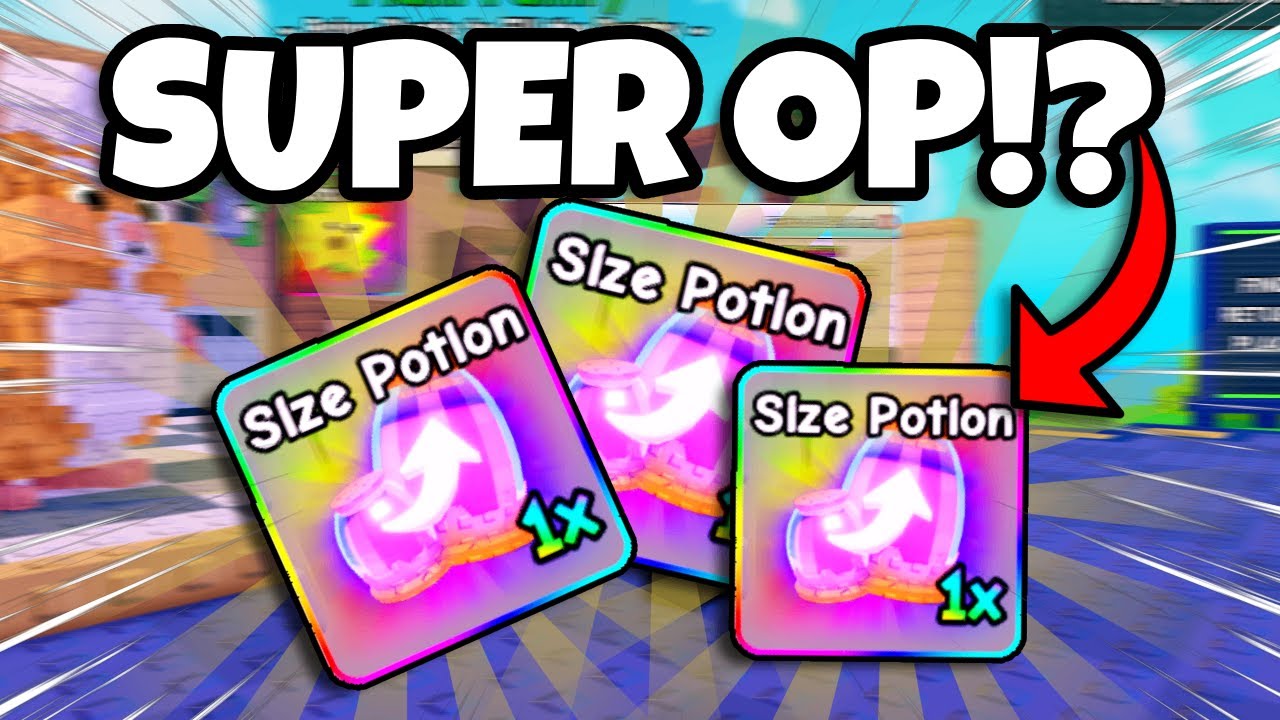 New SIZE POTIONS is TOO OVERPOWERED!!! Plants Vs Brainrots!🌻 - YouTube