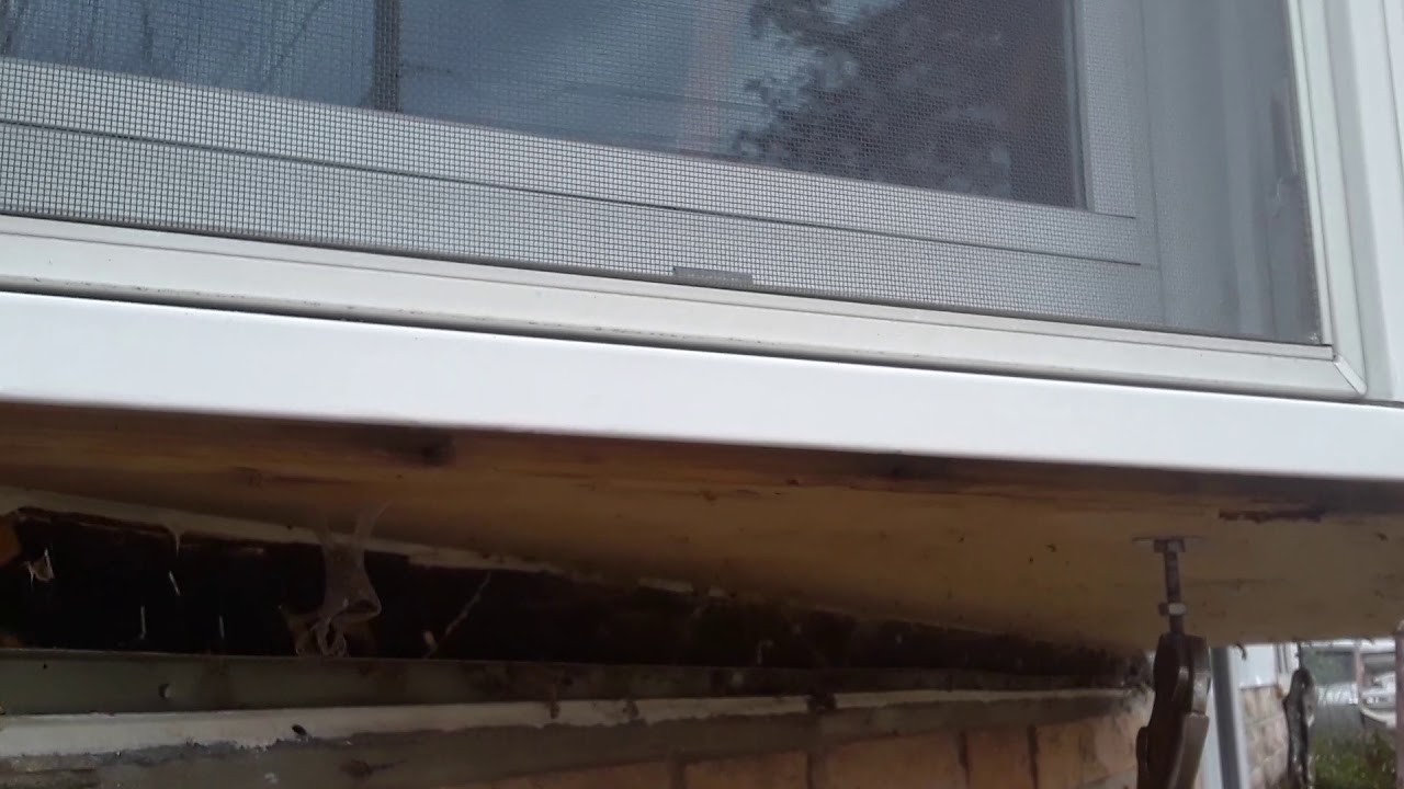 bay window sash adjustment - YouTube