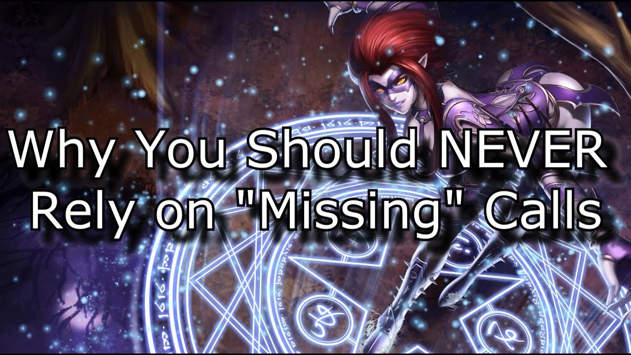 Why You Should NEVER Rely on "Missing" Calls | League of Legends LoL ...
