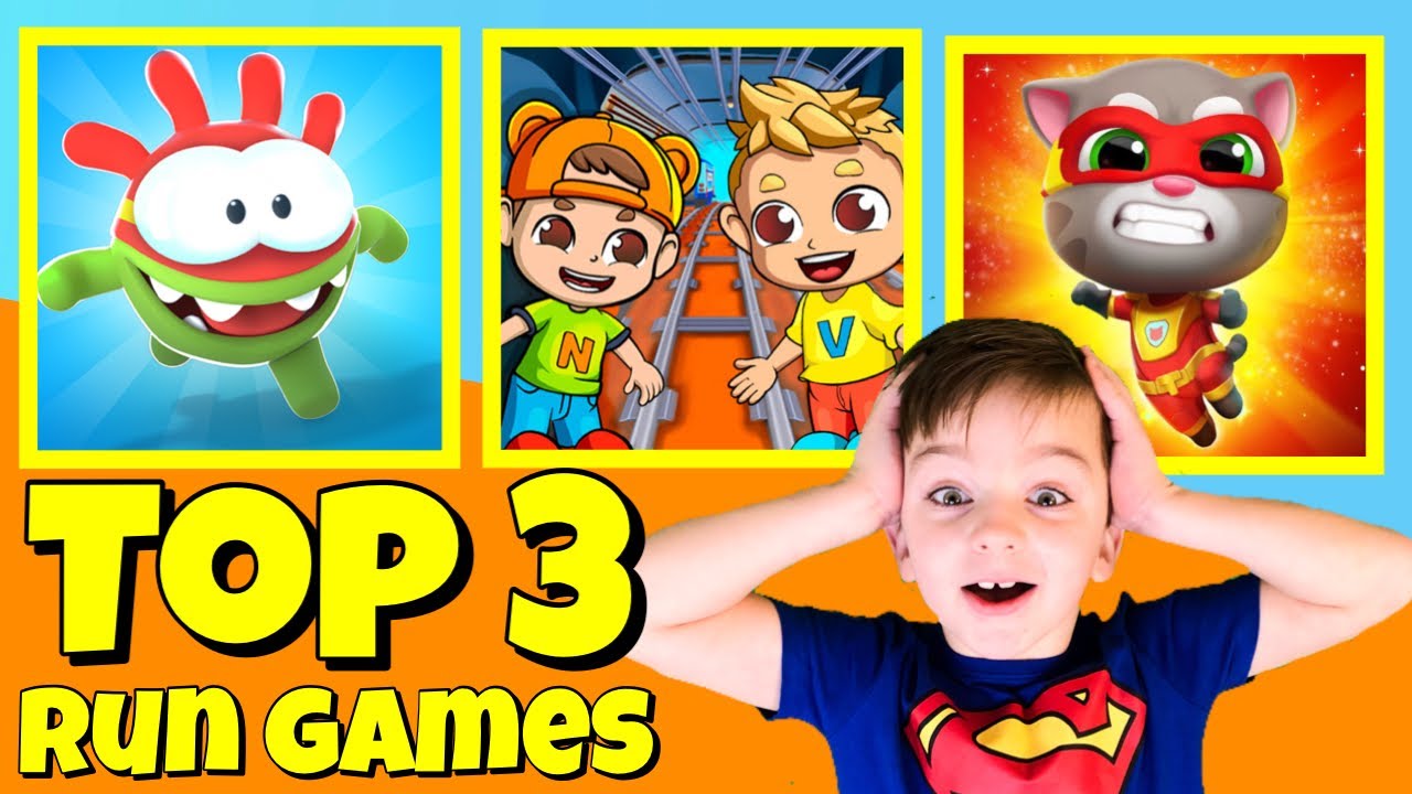 TOP 3 Run games for kids - YouTube