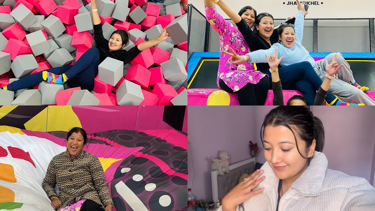 Trampoline Park || Jump Ktm || Family - YouTube