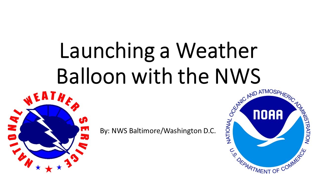 Weather Balloon Release with the National Weather Service - YouTube