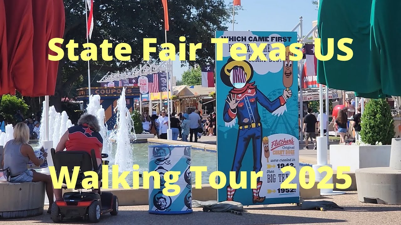 State Fair Texas Opening Day Walking Tour Sep 2025 - YouTube