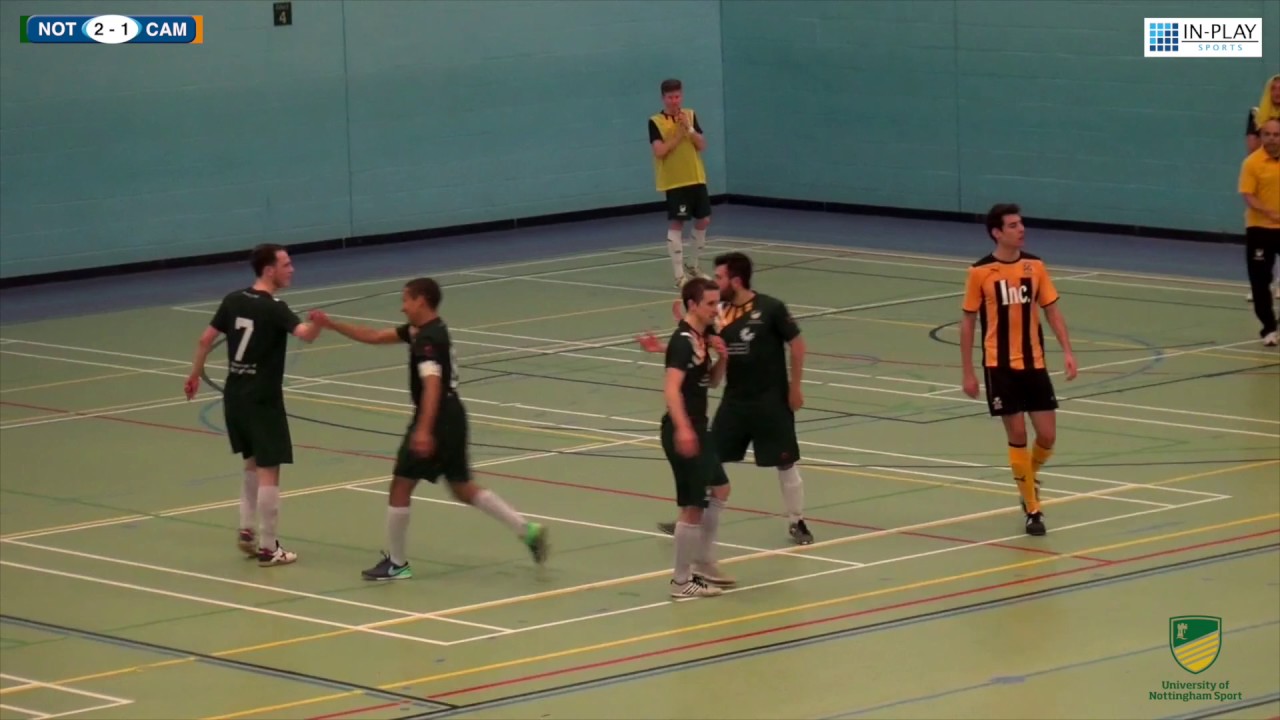 UoN Futsal v Cambridge United FC Futsal - YouTube