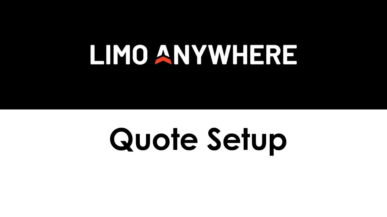 Quote Setup - YouTube