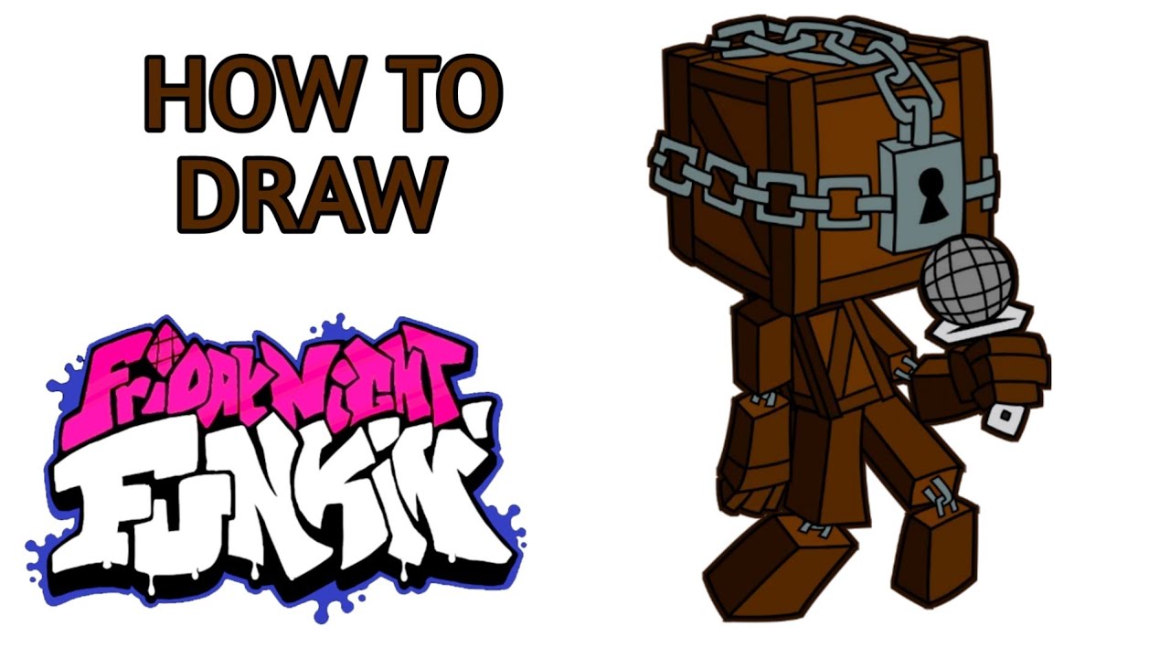 HOW TO DRAW PANDORA'S FROM FRIDAY NIGHT FUNKIN STEP BY STEP - YouTube