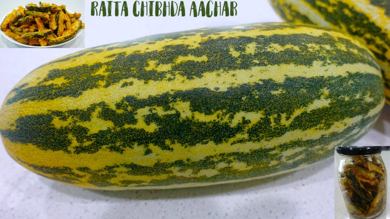 बनाइए देसी स्टायल से रायता चिभड़ा आचार • Raita Chibhda Aachar ...