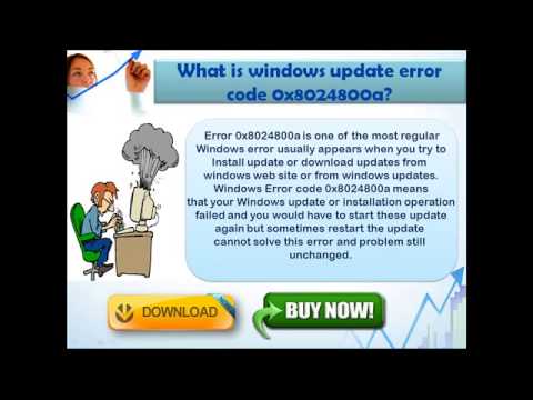 Complete guide to fix windows update error code 0x8024800a - YouTube
