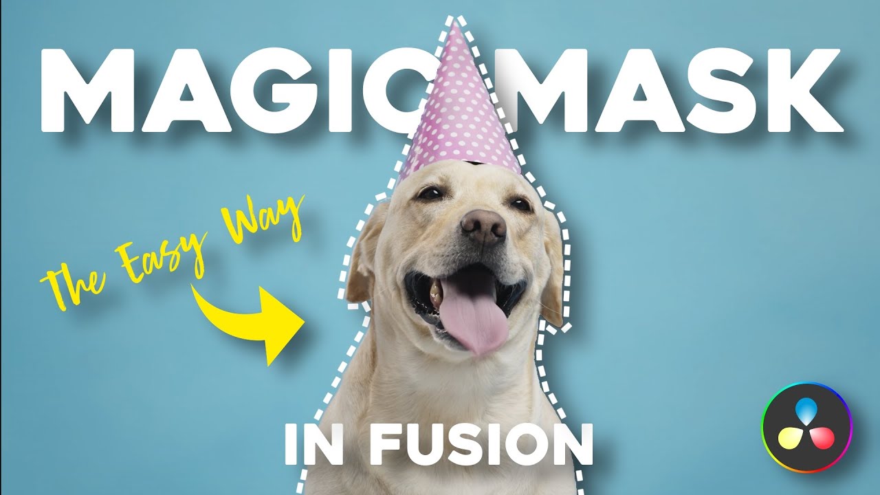 Magic Mask In Fusion - Davinci Resolve - YouTube