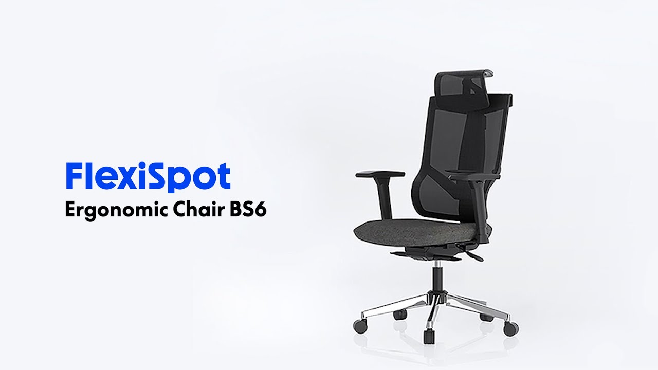 FlexiSpot | Personalized Comfort for Your Workspace | BS6 - YouTube