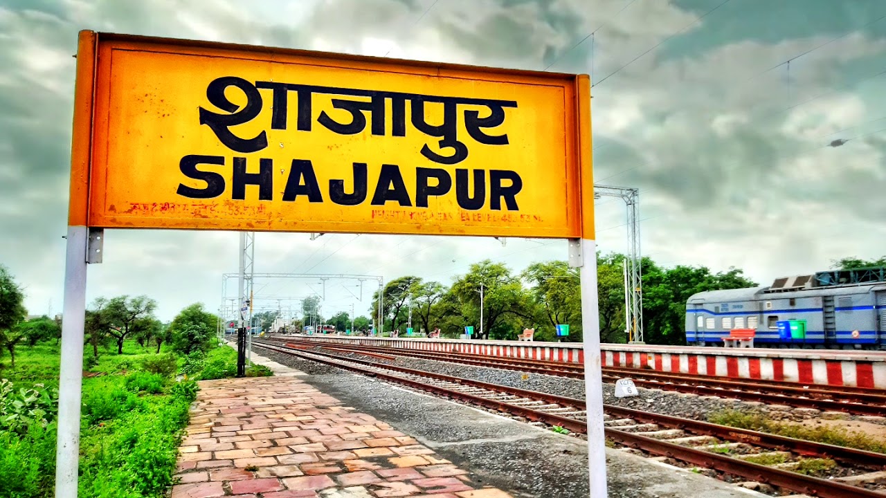 Shajapur railway station - YouTube