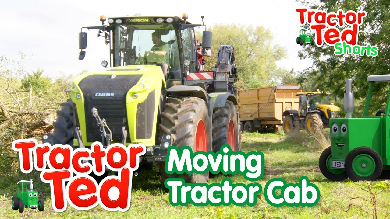 Lets Look At The Moving Cab On A Chipper 🚜 | Tractor Ted Shorts ...